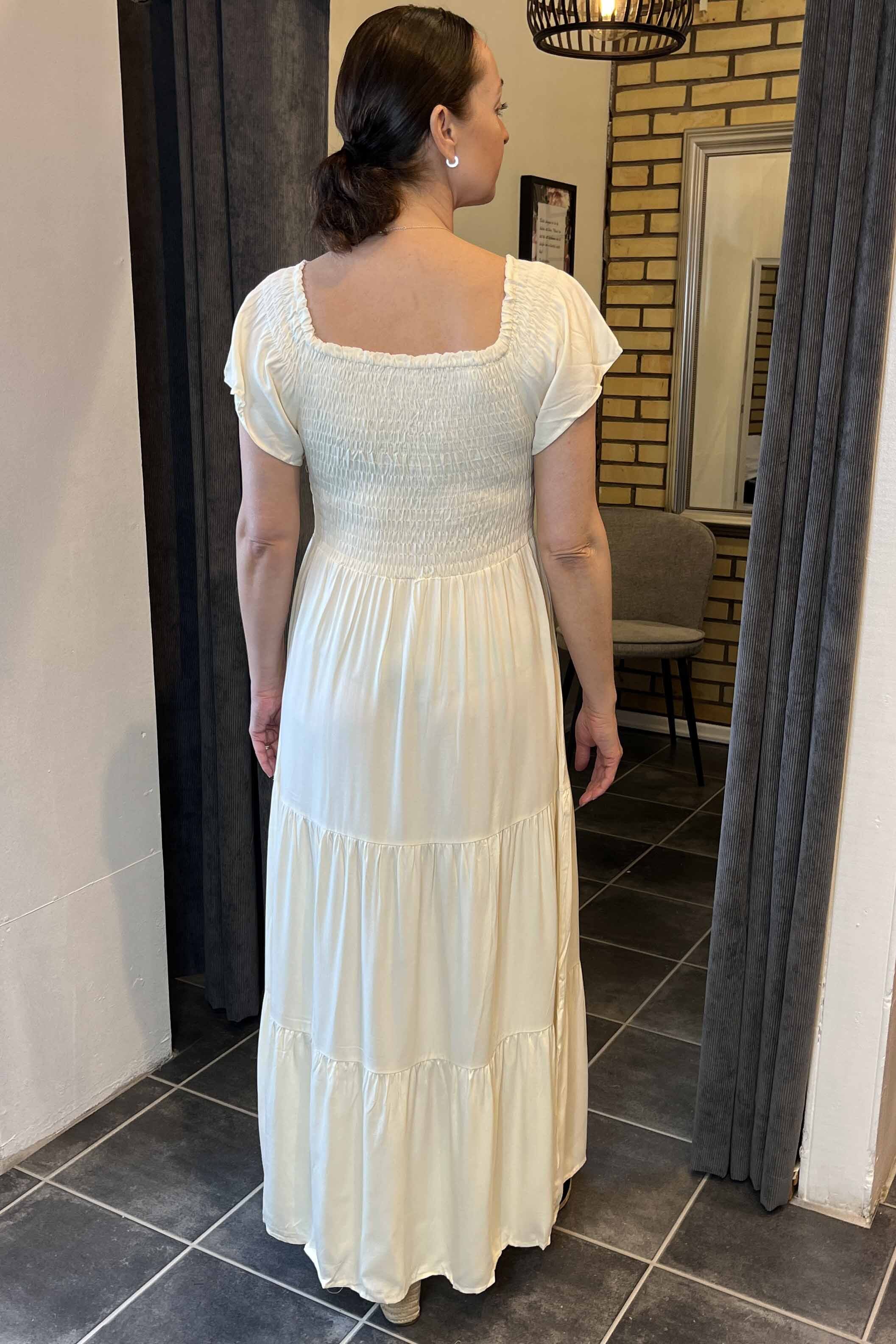 CC Fashion Klänning Dam Beige - SMILE.