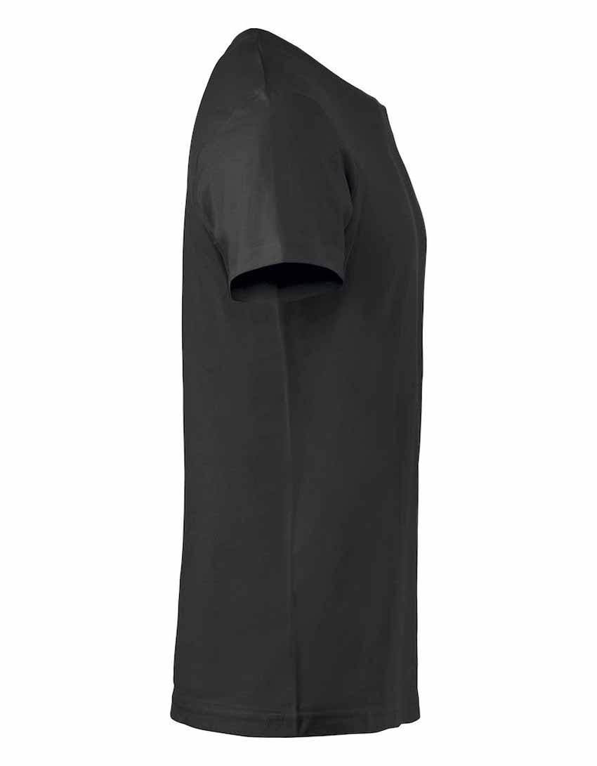 Clique Basic T-shirt Svart Unisex - SMILE.