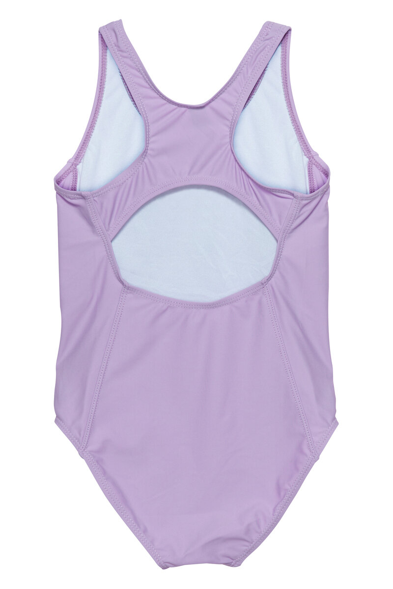 Color Kids Swimsuit Solid Baddräkt Barn Lavender Mist - SMILE.