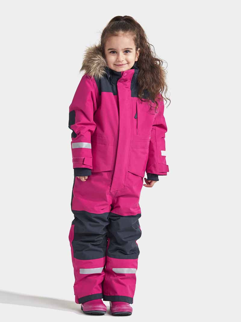Didriksons Björnen 4 Vinteroverall Barn Ljuslila - SMILE.