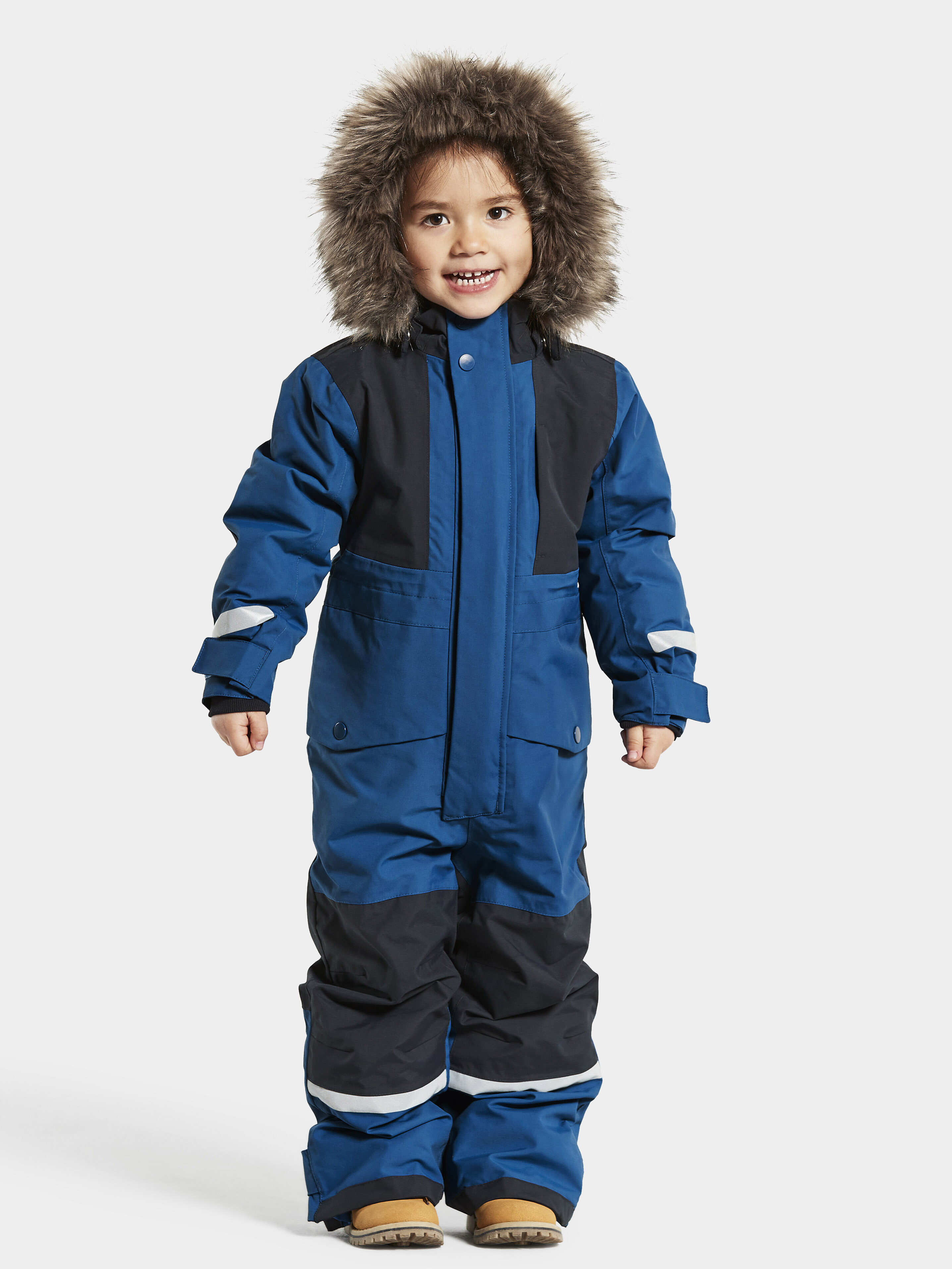 Didriksons Björnen 5 Vinteroverall Barn Classic Blue - SMILE.