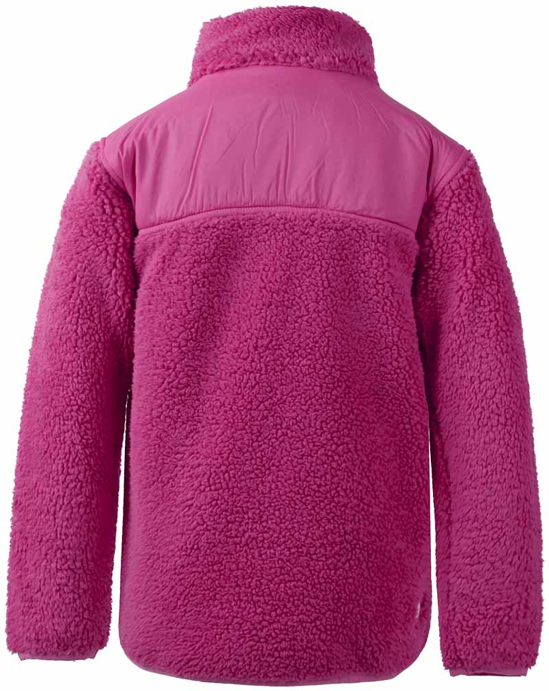 Didriksons Geite Fleecejacka Barn Plastic Pink - SMILE.