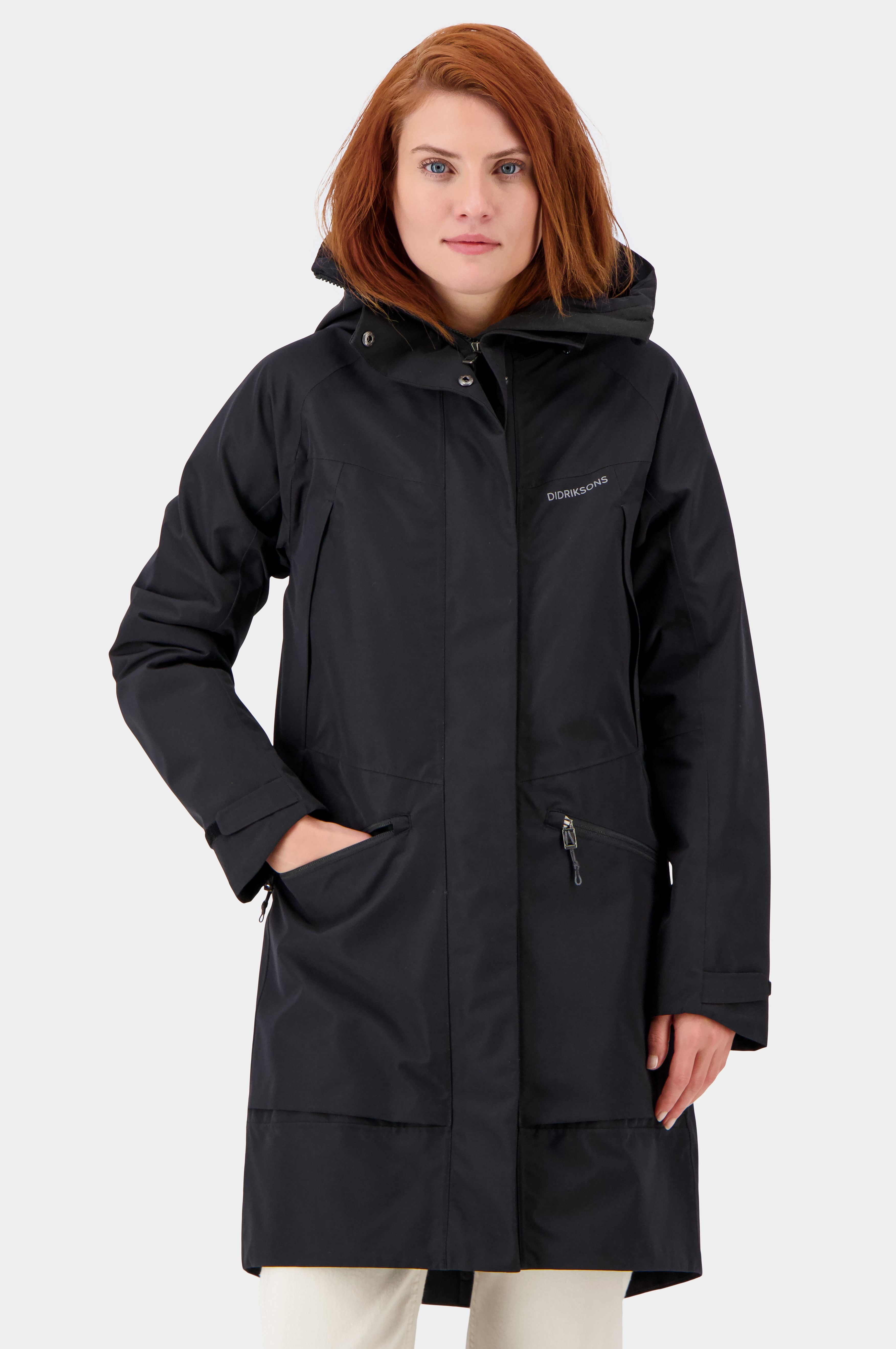 Didriksons Ilma Skalkappa Dam Black - SMILE.