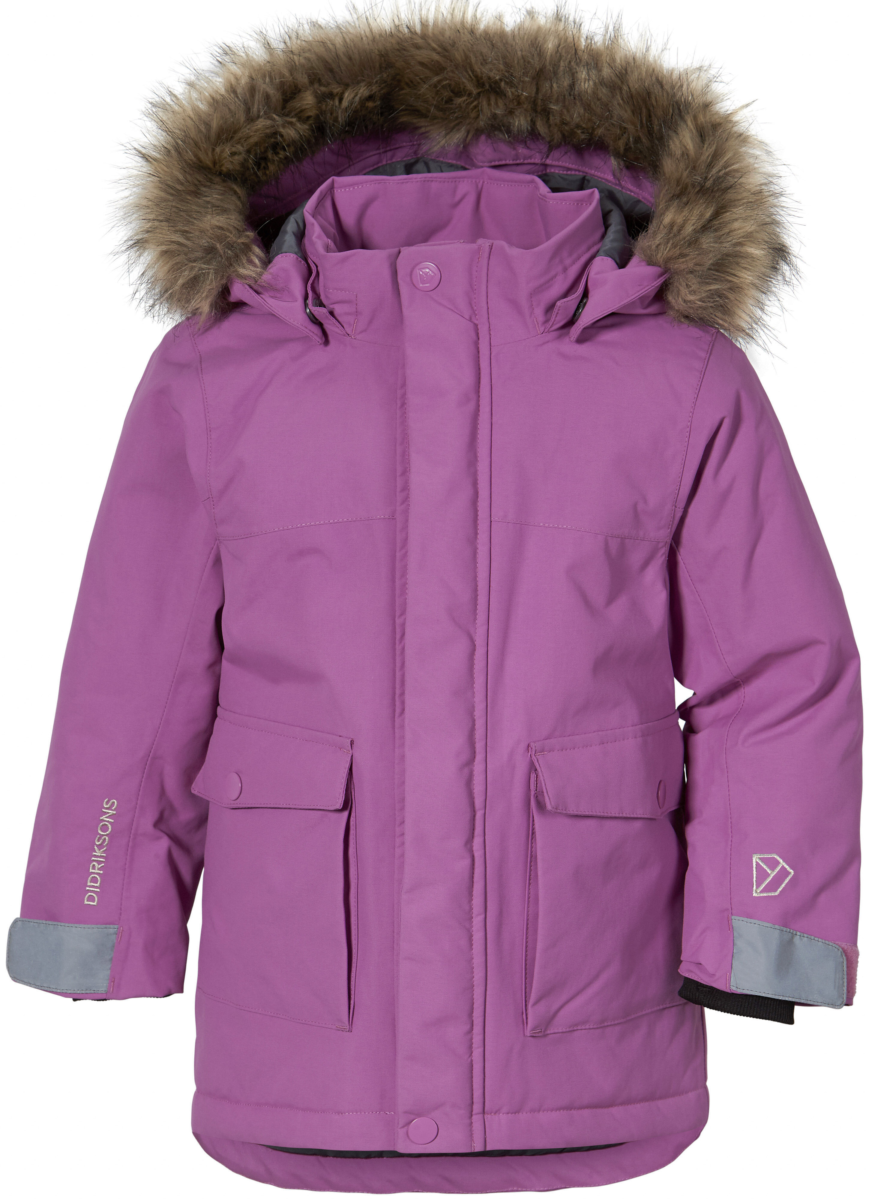 Didriksons Kure Vinterparkas 4 Barn Radiant Purple - SMILE.