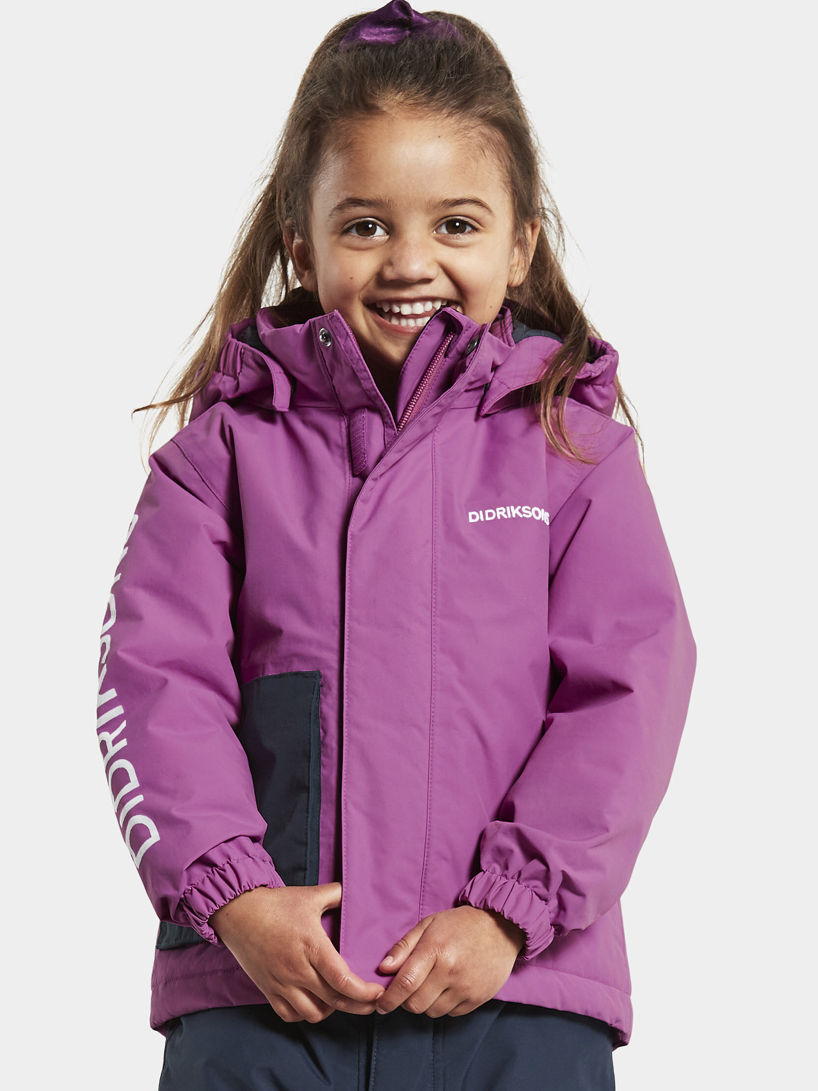 Didriksons Lovis 2 Vinterjacka Barn Radiant Purple - SMILE.