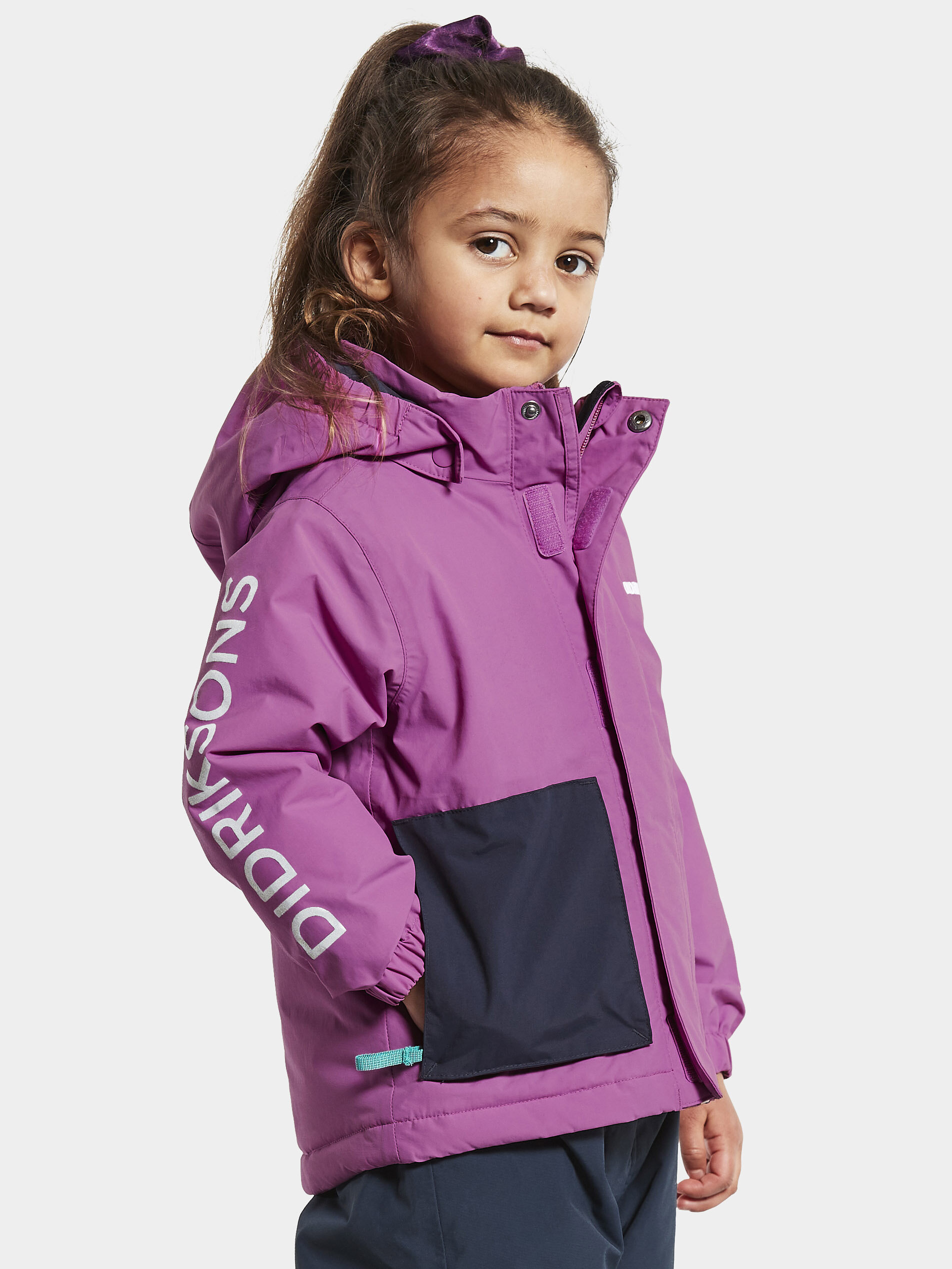Didriksons Lovis 2 Vinterjacka Barn Radiant Purple - SMILE.