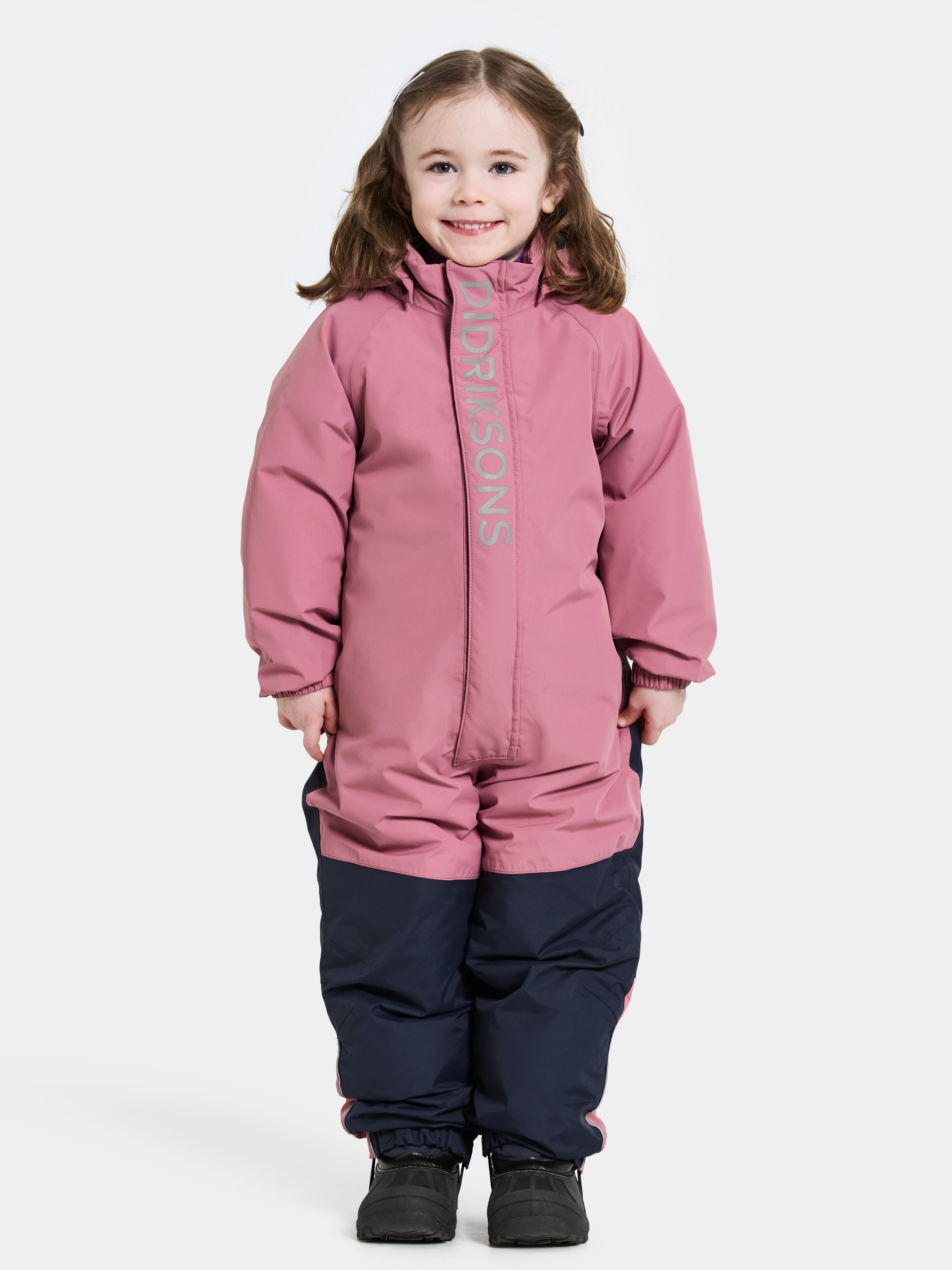 Didriksons Talvi Vinteroverall Barn Heather Pink - SMILE.
