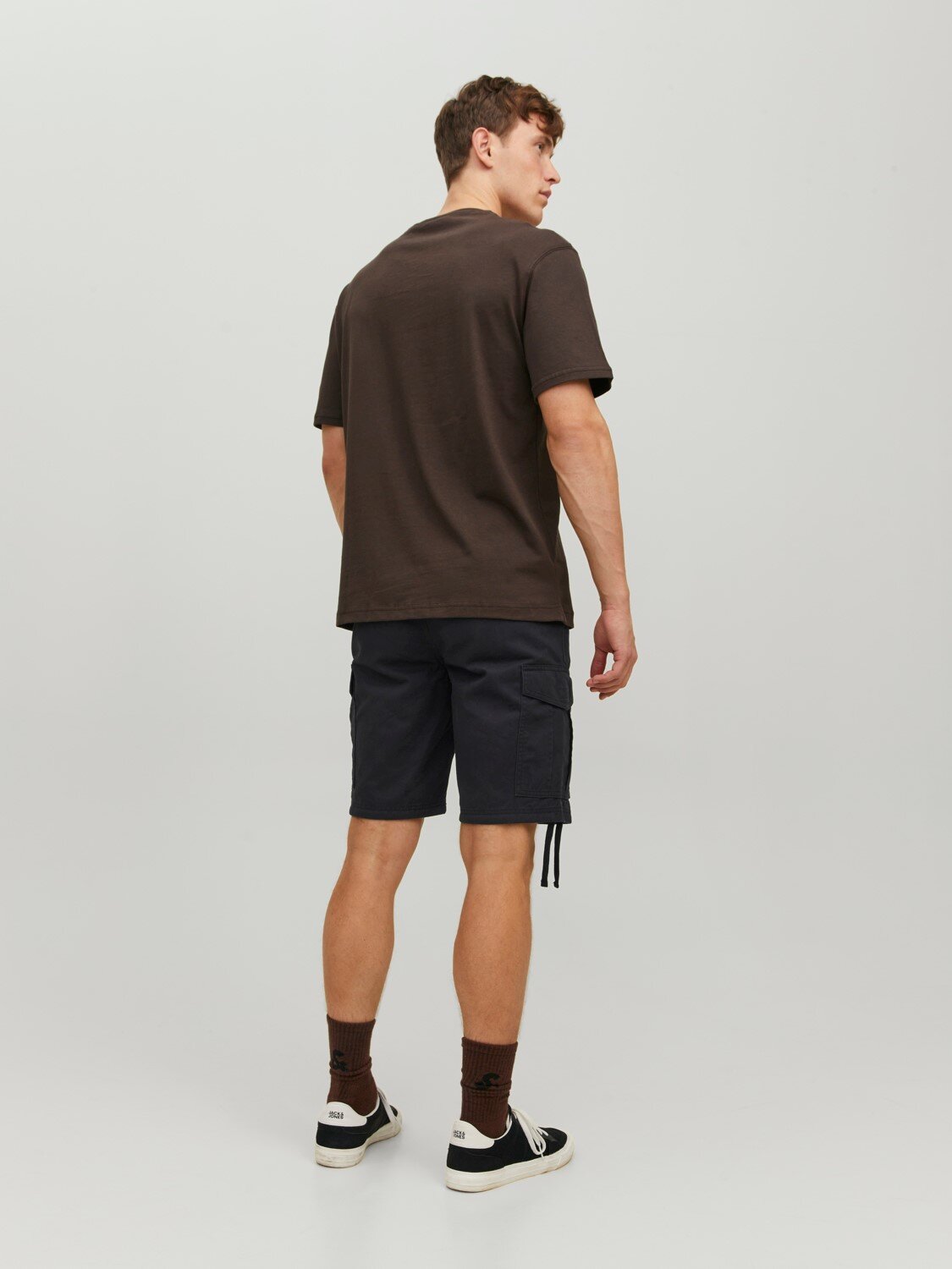 Jack & Jones Marley Cargo Shorts Herr Black - Smilebutiken