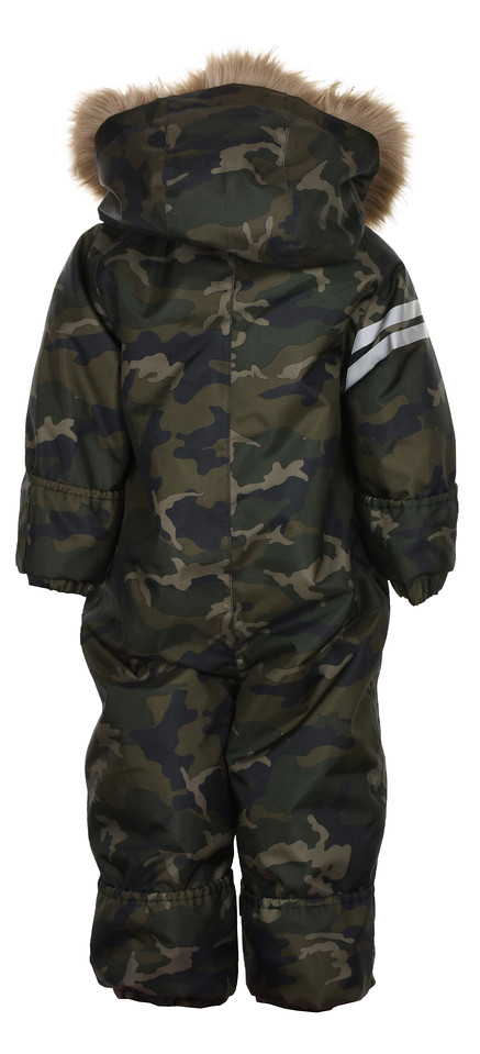 Lindberg Camo Vinteroverall Baby Mörkgrön - SMILE.