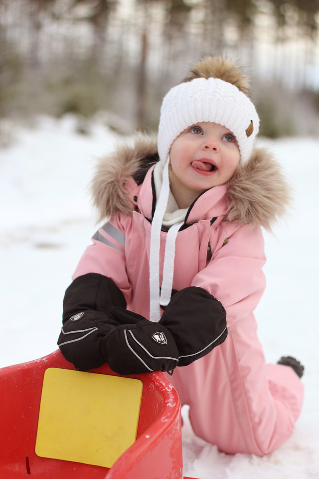 Lindberg Colden Vinteroverall Baby Rosa - SMILE.