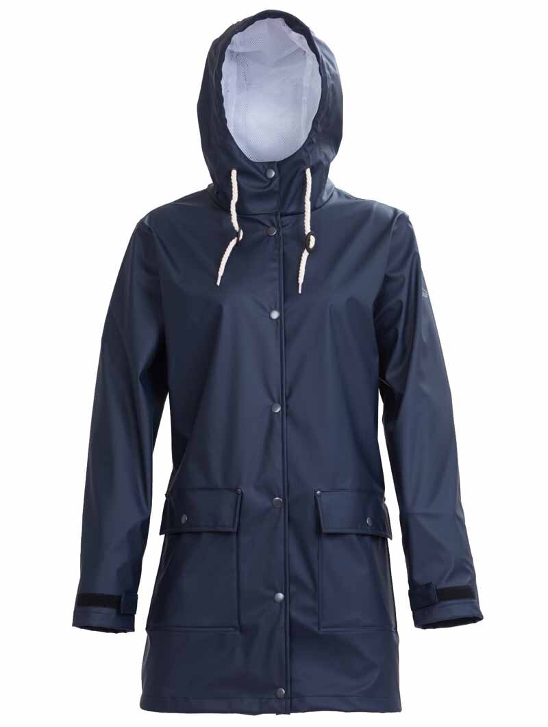 Tuxer Mia Regnjacka PU Dam Dark Navy - SMILE.