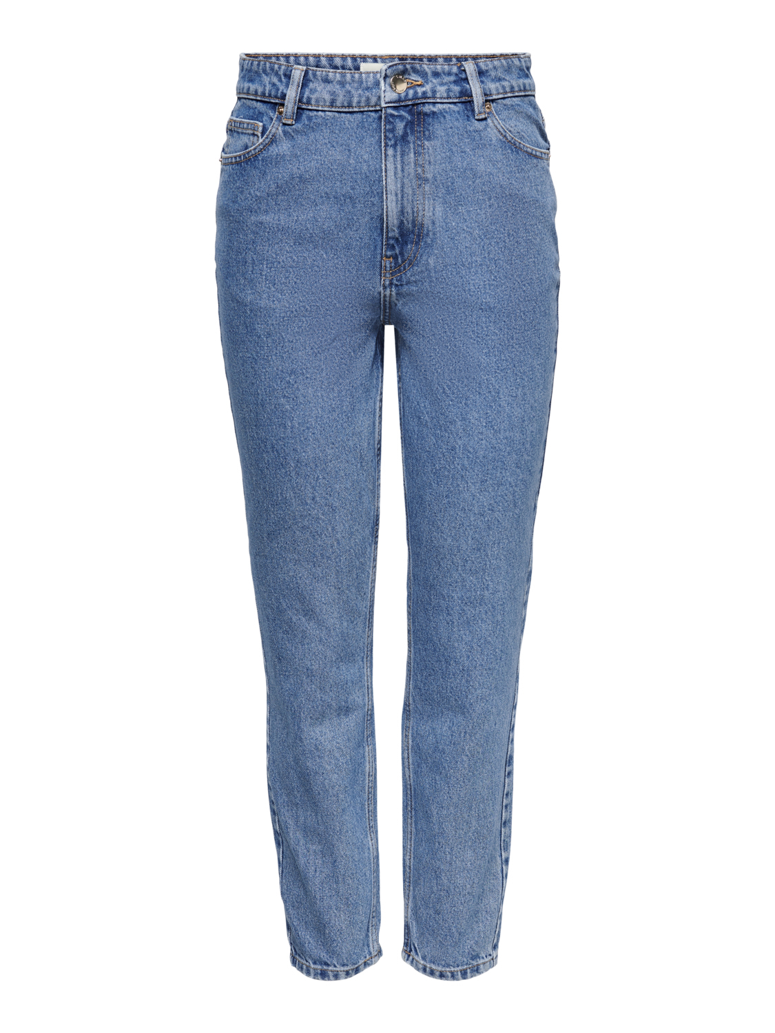 Only Jagger High Waist Ankel Jeans Dam Medium Blue - SMILE.