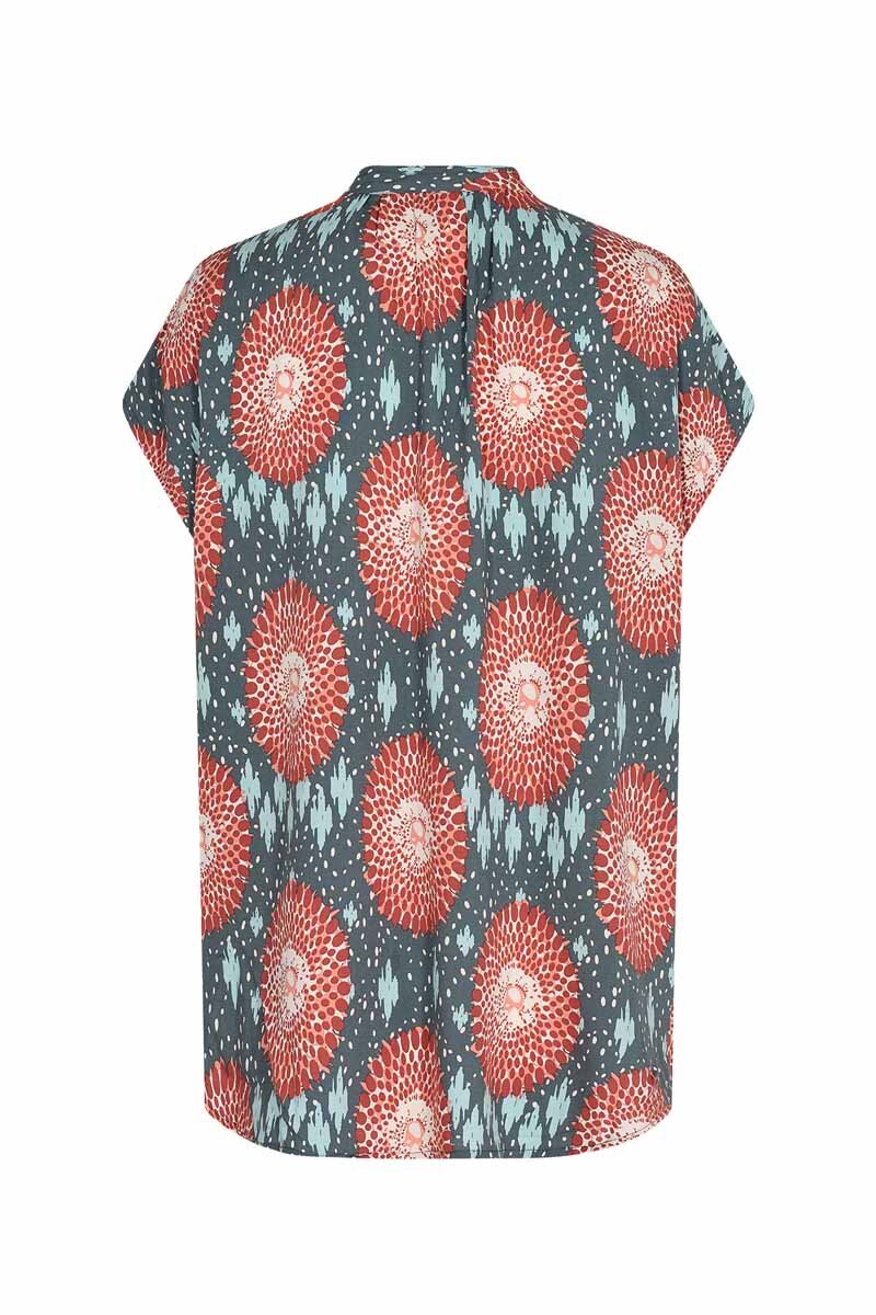 Soyaconcept Leana 1 Topp Dam Dusty Red Combi - SMILE.