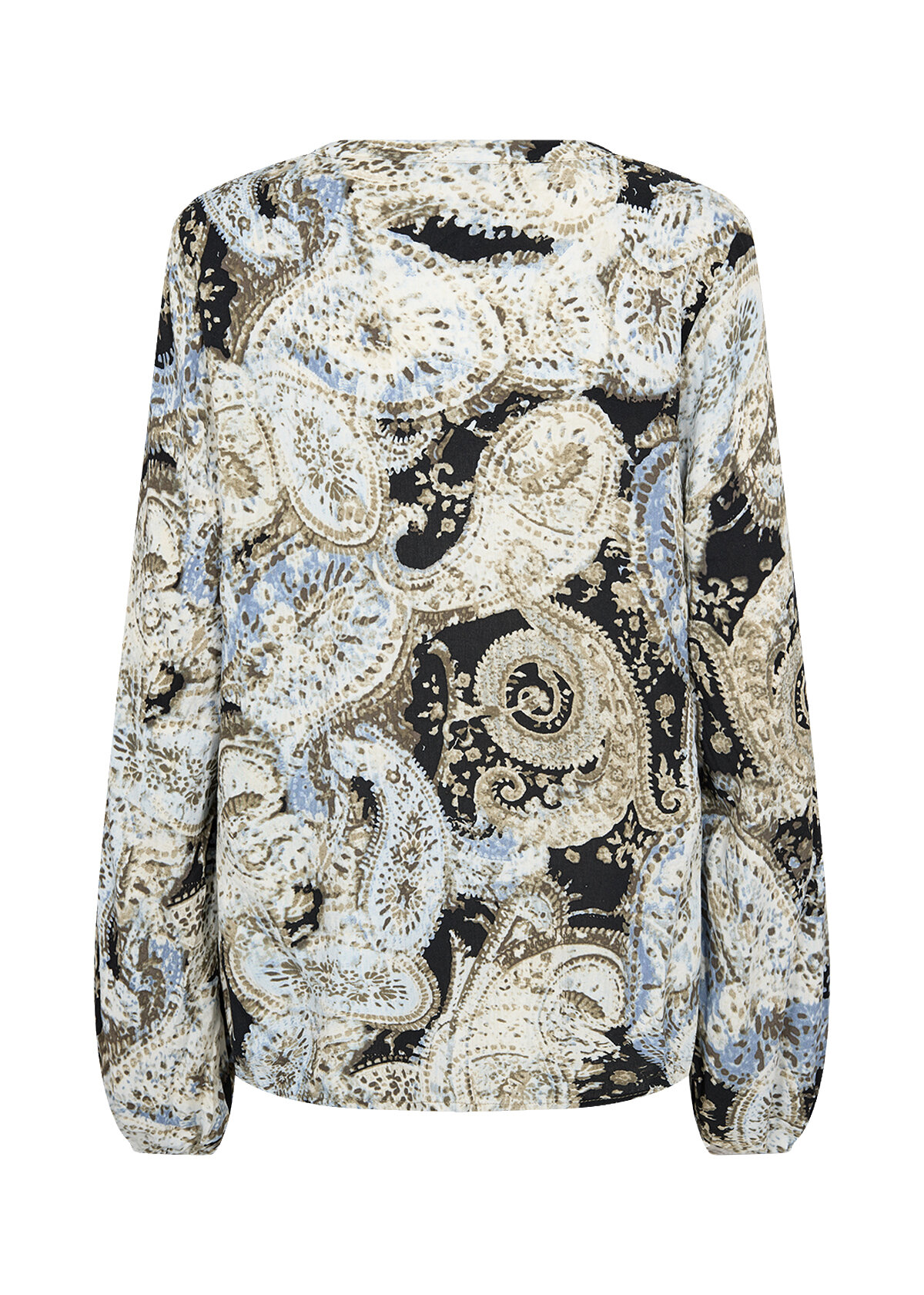 Soyaconcept Nami Blus Dam Flint Blue Combi - SMILE.