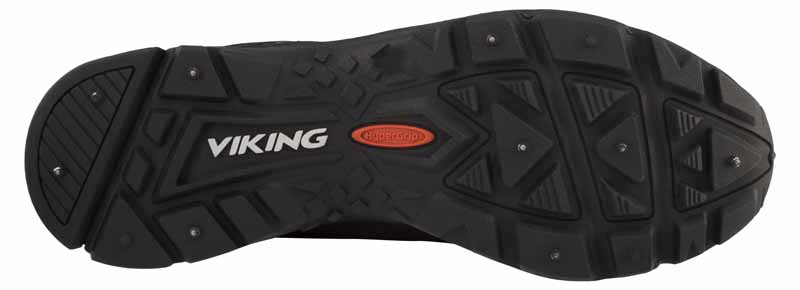 Viking Komfort Mid Spikes GTX Dam Svart - SMILE.
