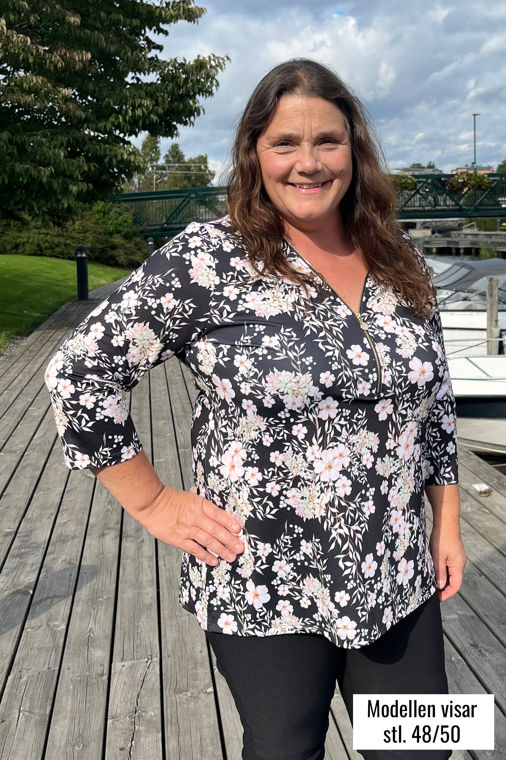 Way Of Sweden Veronica Topp Dam WOS Clematis Print