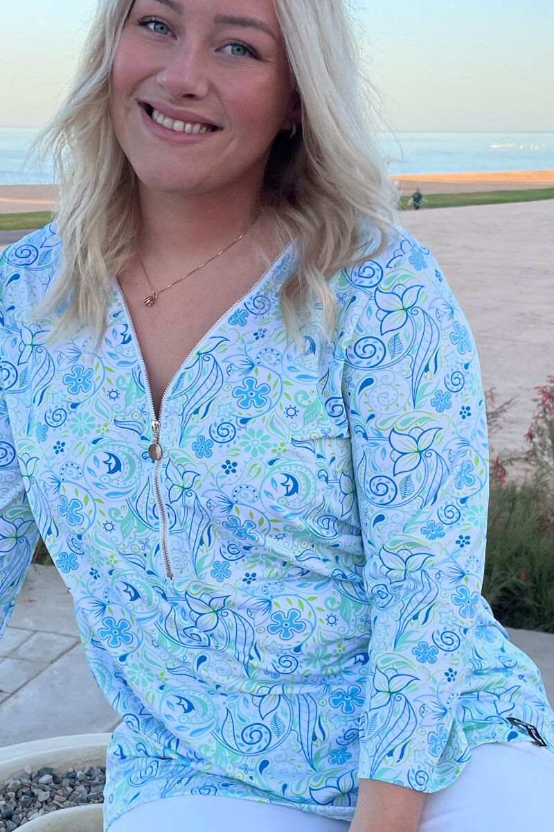 Way Of Sweden Veronica Topp Dam WOS Paisely Print