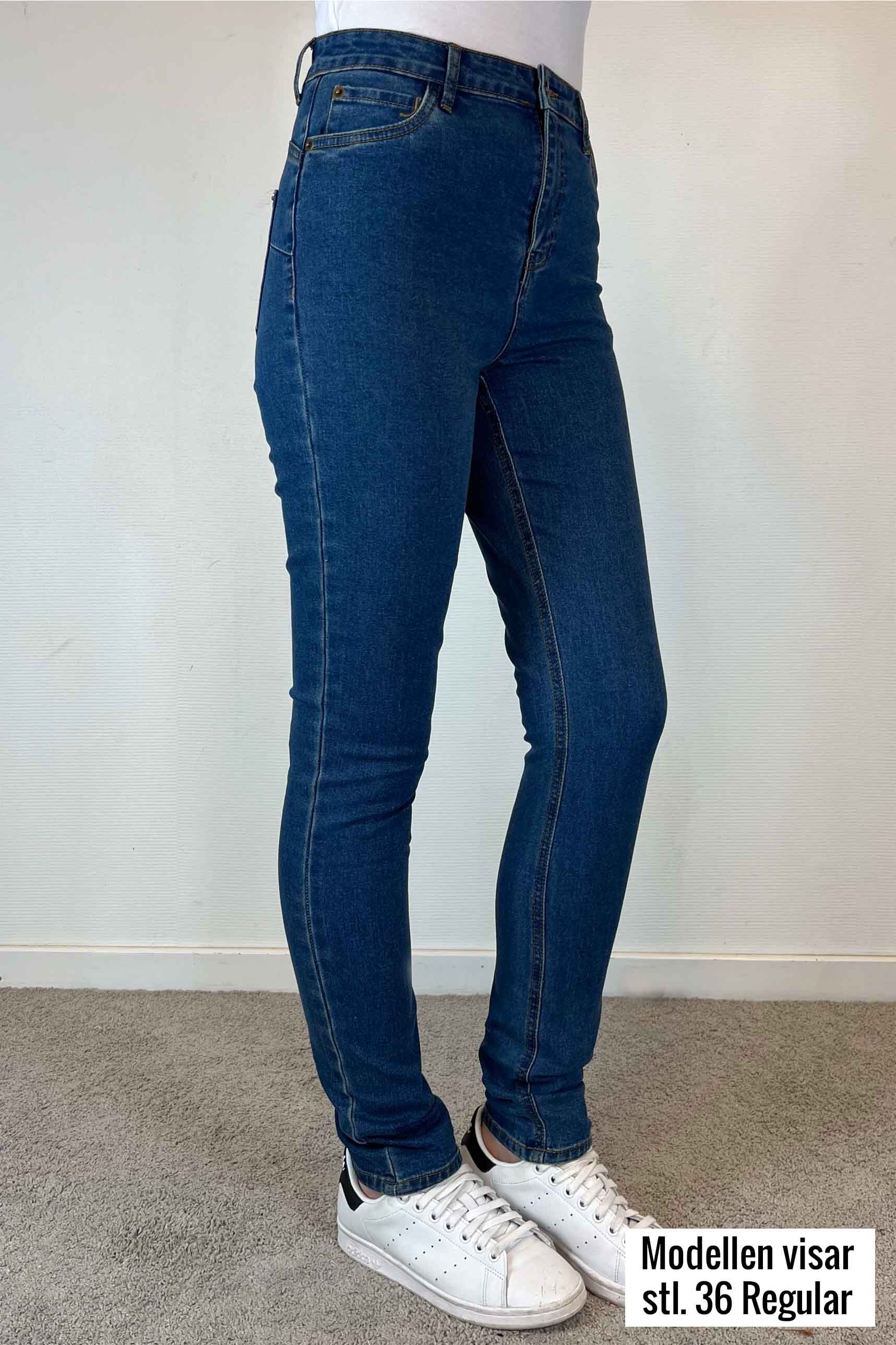 Way of Sweden Daphne Push Up Jeans Dam Light Denim - SMILE.