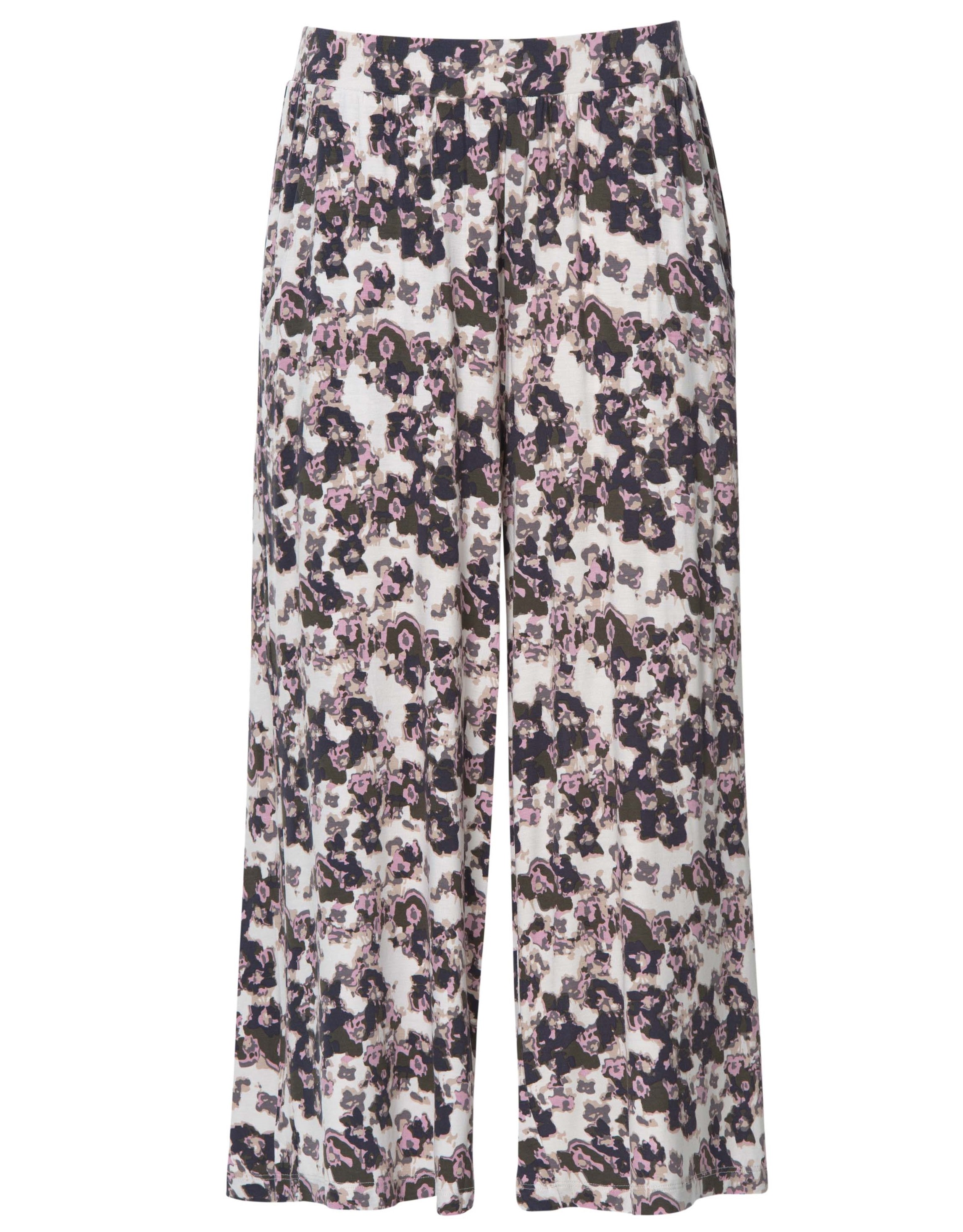 Wiges Ankel Byxa Bambu Dam Flower - SMILE.