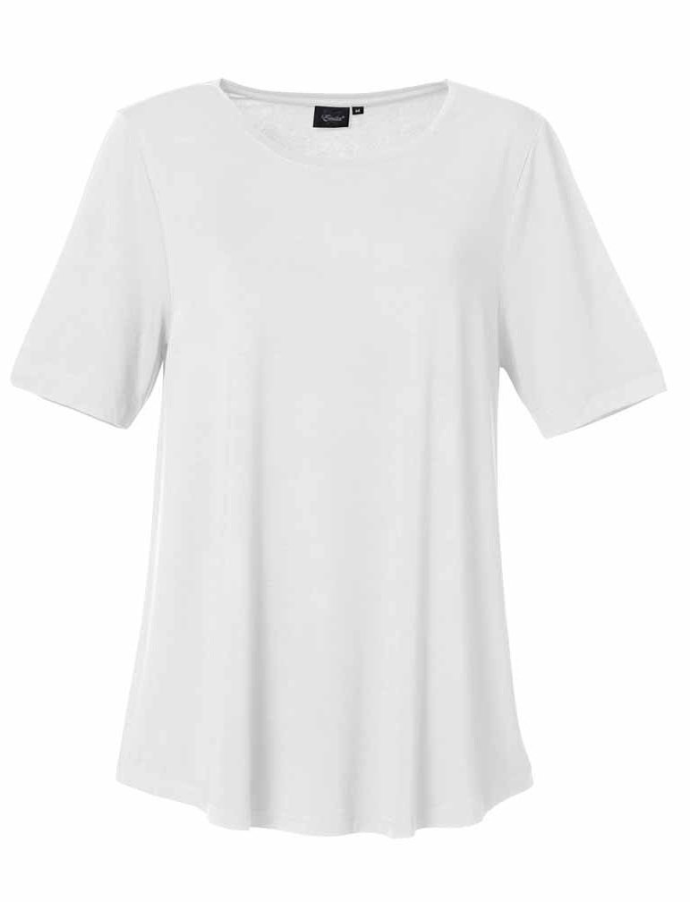Wiges T-Shirt Bambu Dam Vit - SMILE.