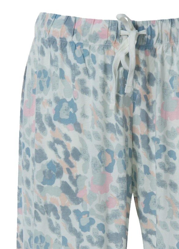 Wiges Pyjamasbyxa Bambu Dam Mönstrad - SMILE.